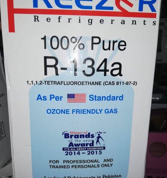 Freezer R-134a Refrigerant | 13.6 kg Non-Flammable Gas
