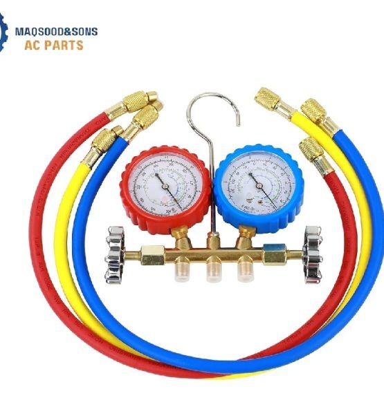 Double Gauge Manifold Set | Professional HVAC Diagnostic Tool